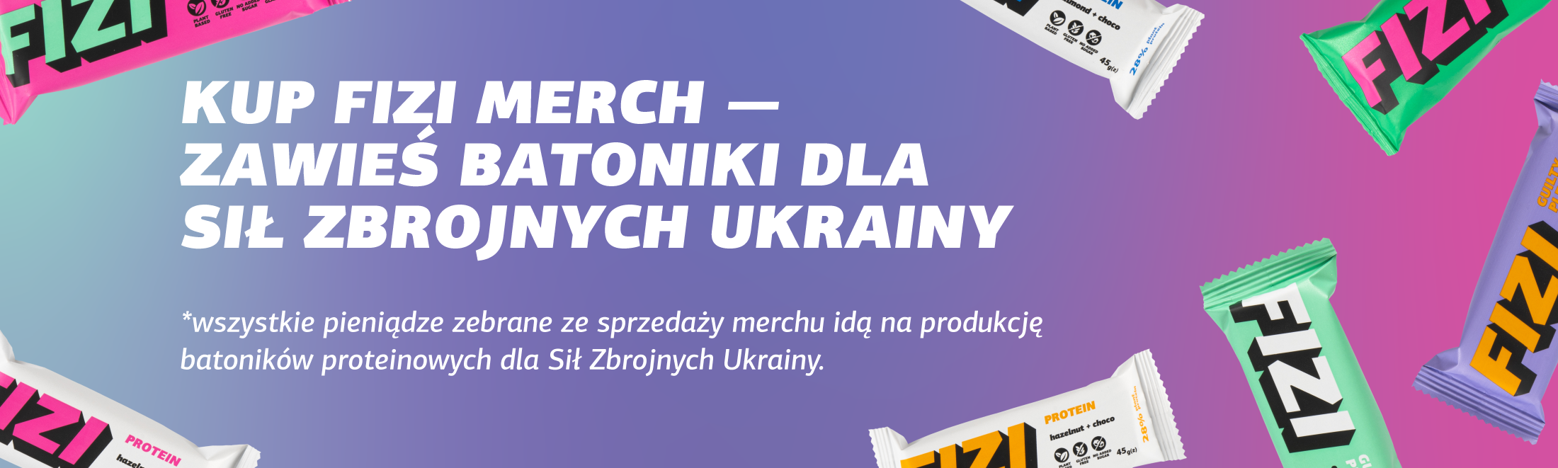 FIZI Merch - Wspieraj Siły Zbrojne Ukrainy razem z FIZI