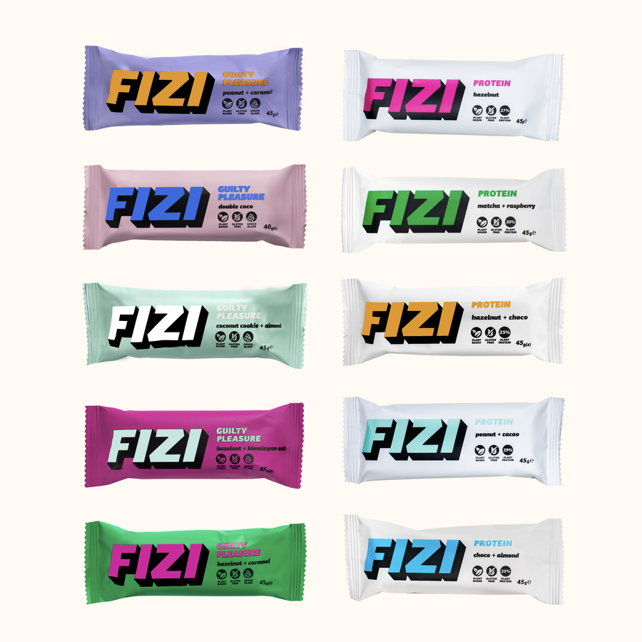 FIZI – lifehack among bars. Sugar free, gluten FREE.